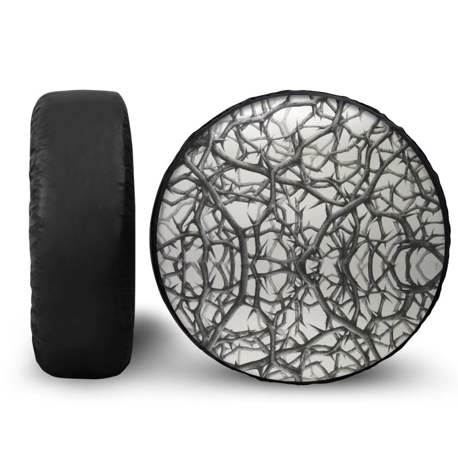 Garronmavis Hunting Camo Forest Spare Tire Cover For Rv Trailer Stretch ...