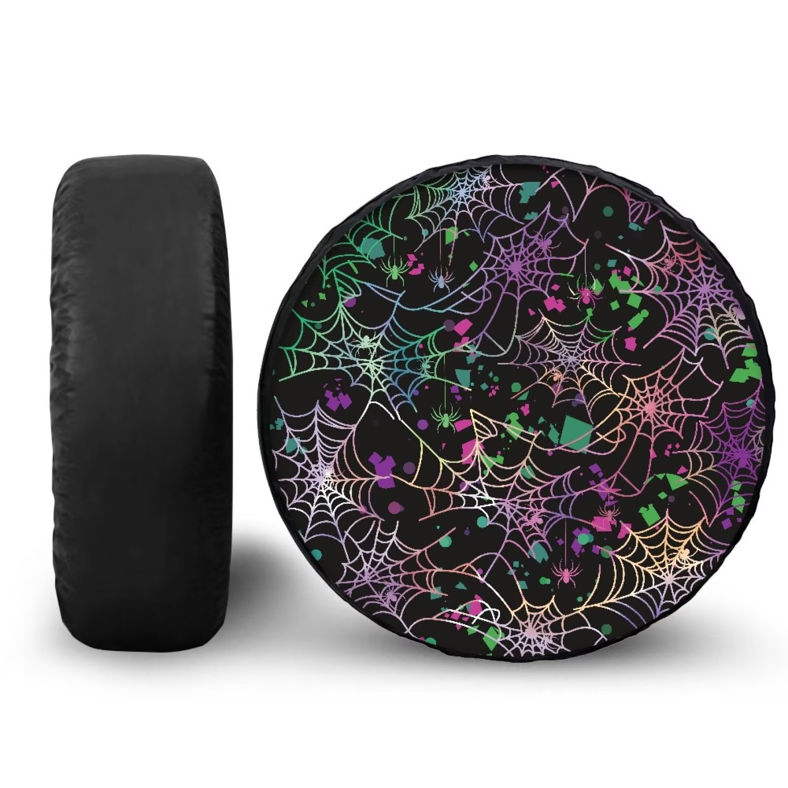 Garronmavis Spider Web Men Fashion Auto Spare Tires Covers,Universal ...