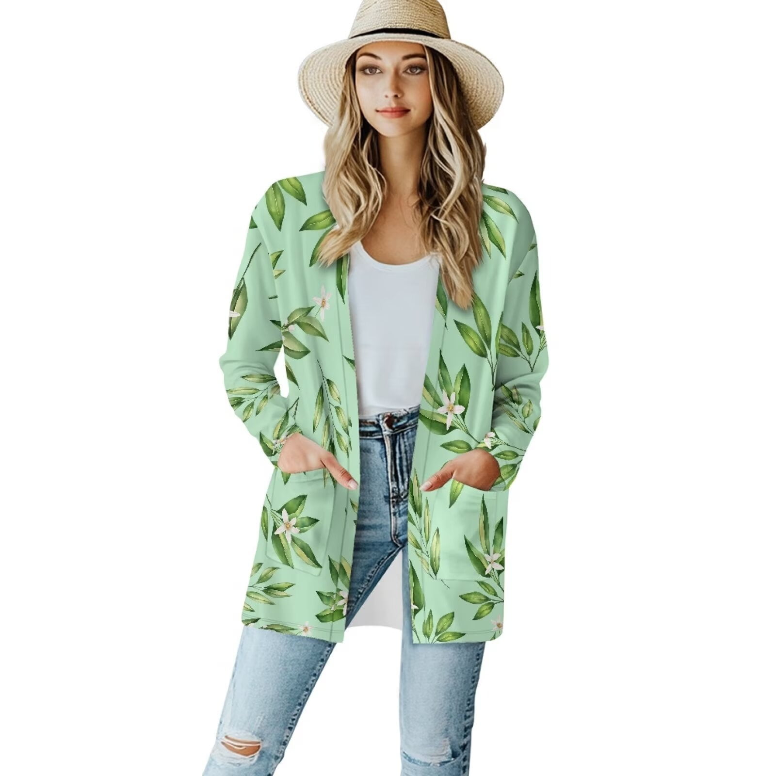 Garronmavis Womens Lightweight Cardigan Sweater Long Sleeve Open Front ...