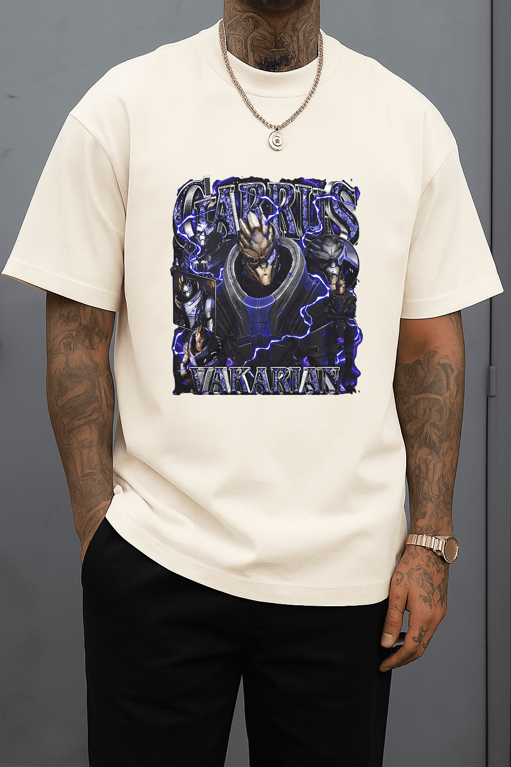 Garrus Vakarian Mass Effect Character Sci-Fi Game Alien Fan Art Comfort ...