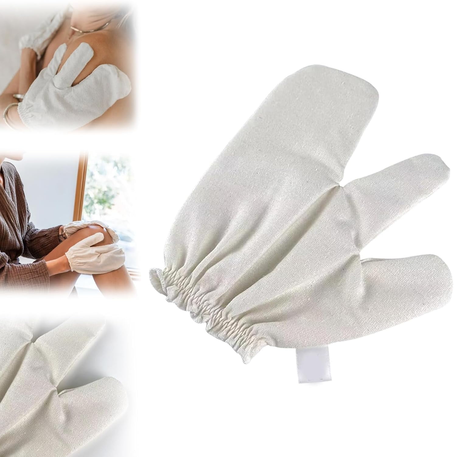 Garshana Gloves Raw Silk, Raw Silk Gloves Dry Brushing, Dry Skin ...