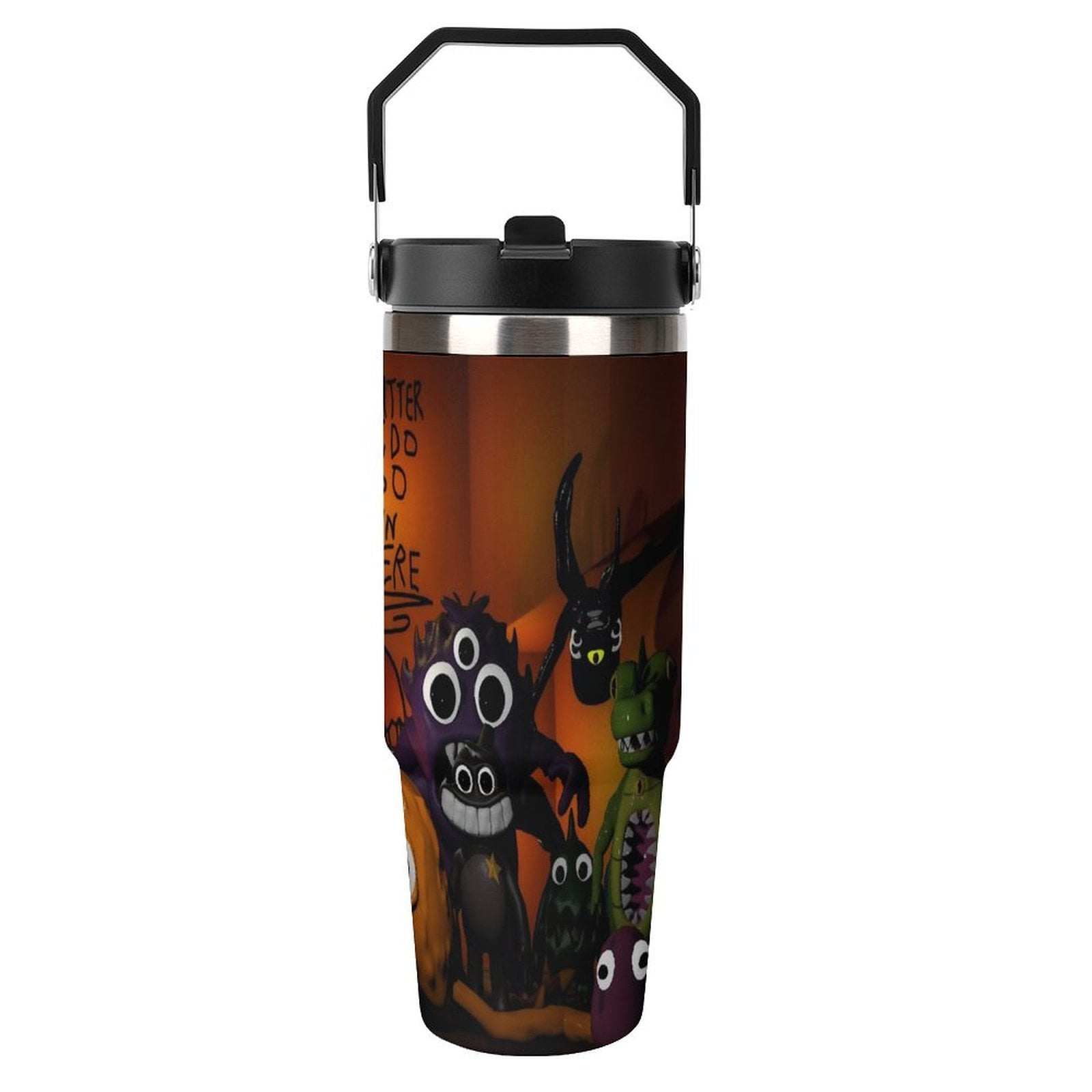 Garten of Banban 30 OzTumbler with Handle And Straw, Stainless Steel ...