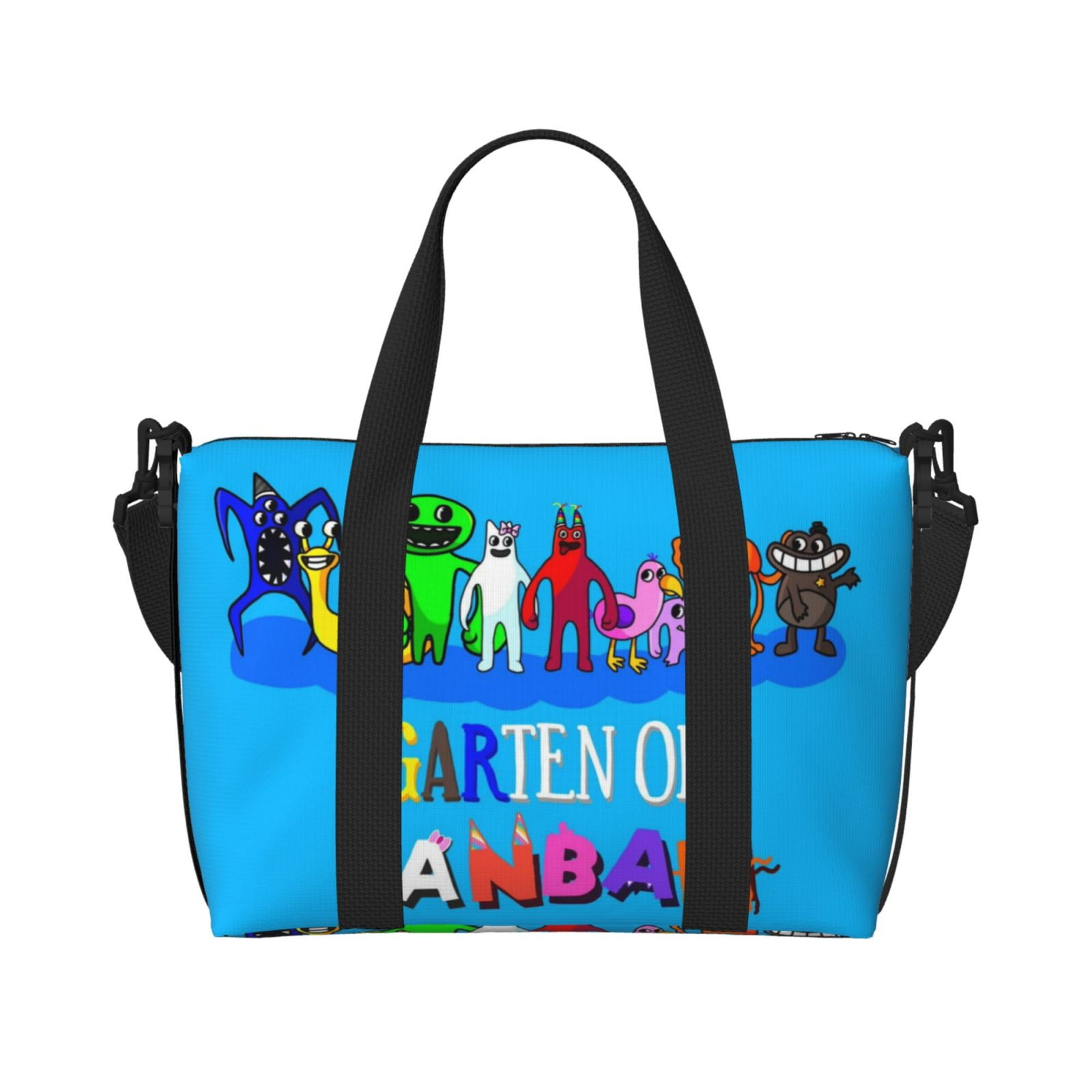 Garten of Banban Characters Duffle Bag Overnighter Weekender Hand ...