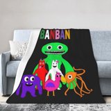 Garten Of Banban Blankets Ultra Soft Flannel Blanket All Season Fuzzy ...