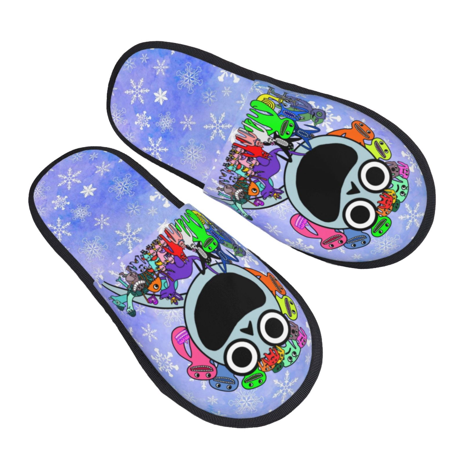 Garten Of Banban Furry Slippers For Men Women Fuzzy House Slippers ...
