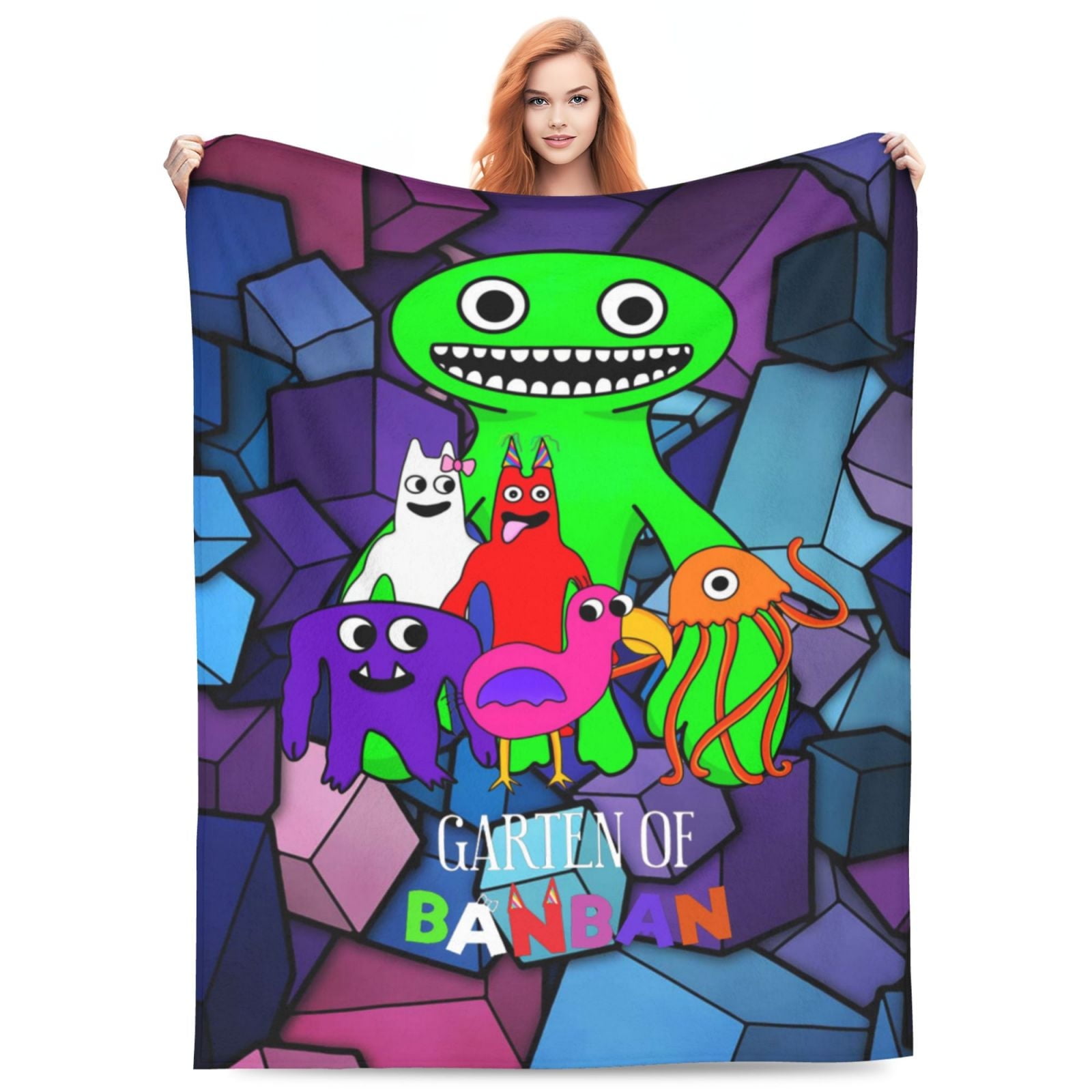 Garten Of Banban Ultra-Soft Micro Fleece Blanket Throw All Season Fuzzy ...