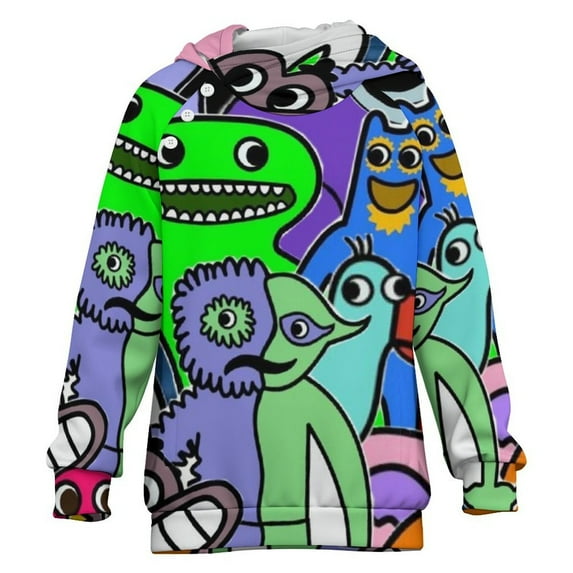 Garten of Banban Kids' Casual Sweatshirt Cozy Pullover Hoodie Stylish ...