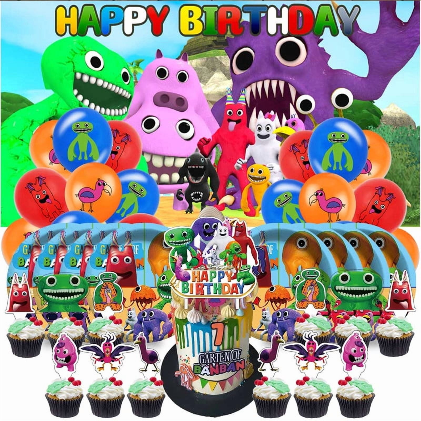 Garten of banban Birthday Party Supplies Balloons Plates Decoration ...