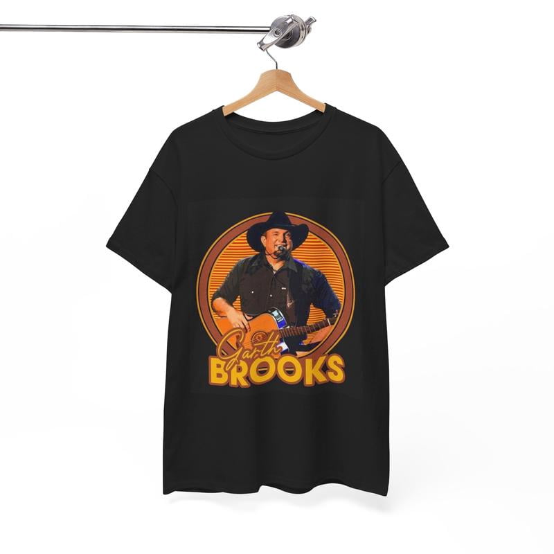 Garth Brooks T Retro Graphic Country Short Sleeve Heavy Cotton Unisex ...