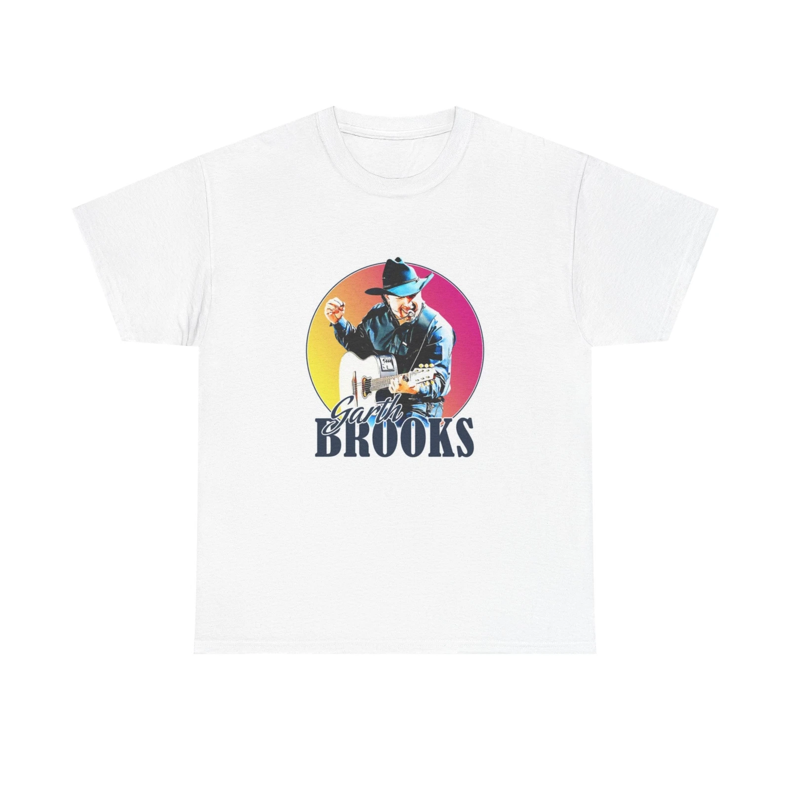 Garth Brooks Tshirt Retro Country Album Unisex Neon Moon Tee New Merch ...
