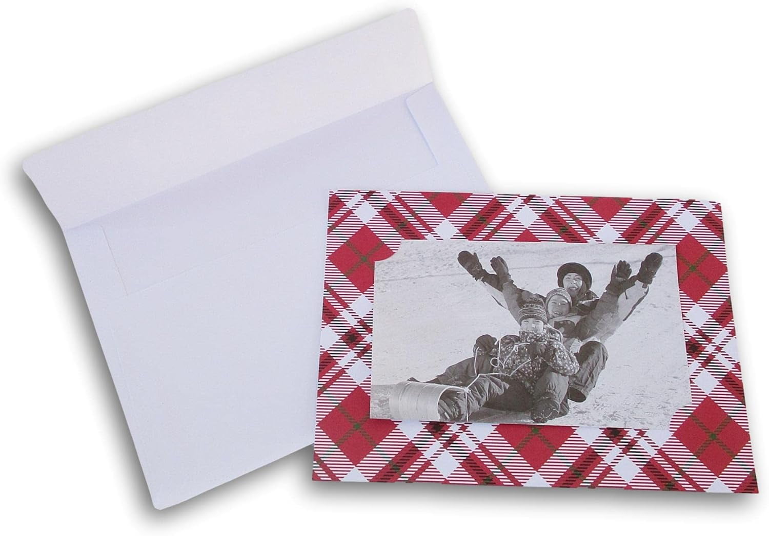 Gartner Photo Frame Note Cards for 5' x 3' Photos with Envelopes - Red ...