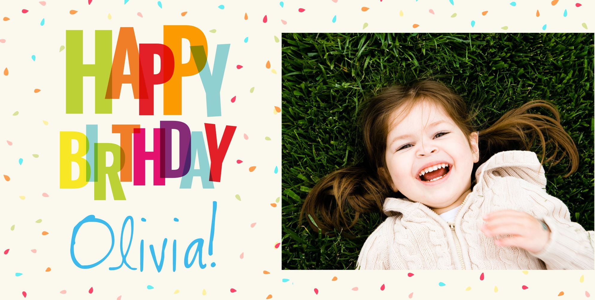 Gartner Studios Personalized Confetti Birthday Banner - Walmart.com