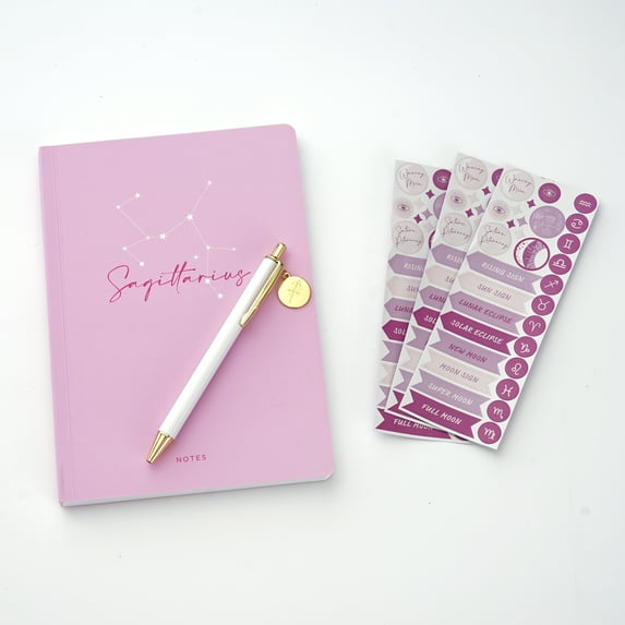 Gartner Studios Brand Sagittarius Astrology Casebound Flex Journal Set, 5.75" x 8.125", 96 ...