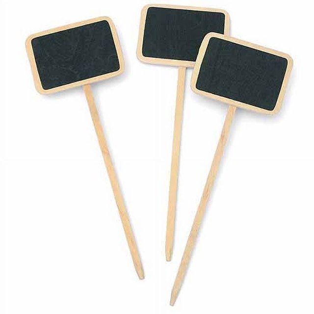 Gartner Studios Chalkboard Table Number Picks, 10pk - Walmart.com