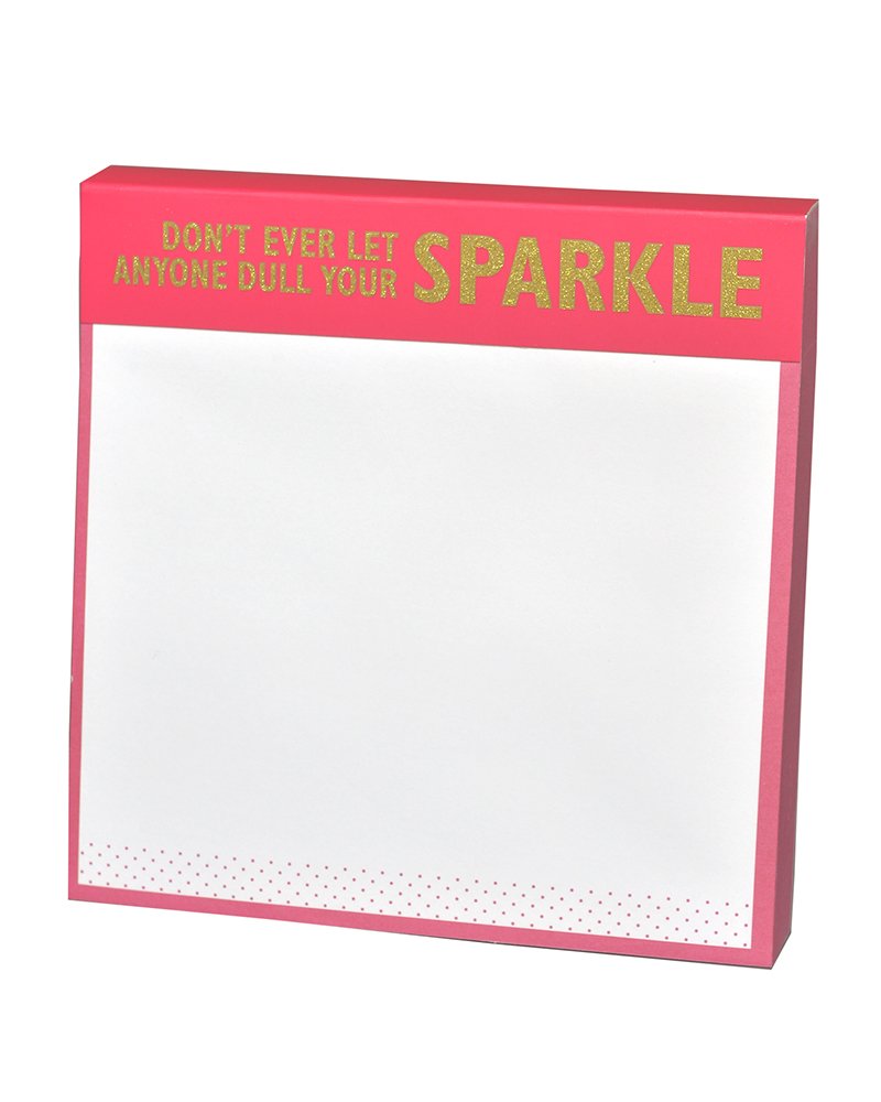 Gartner Studios Pink Sparkle Oversized Notepad - Walmart.com