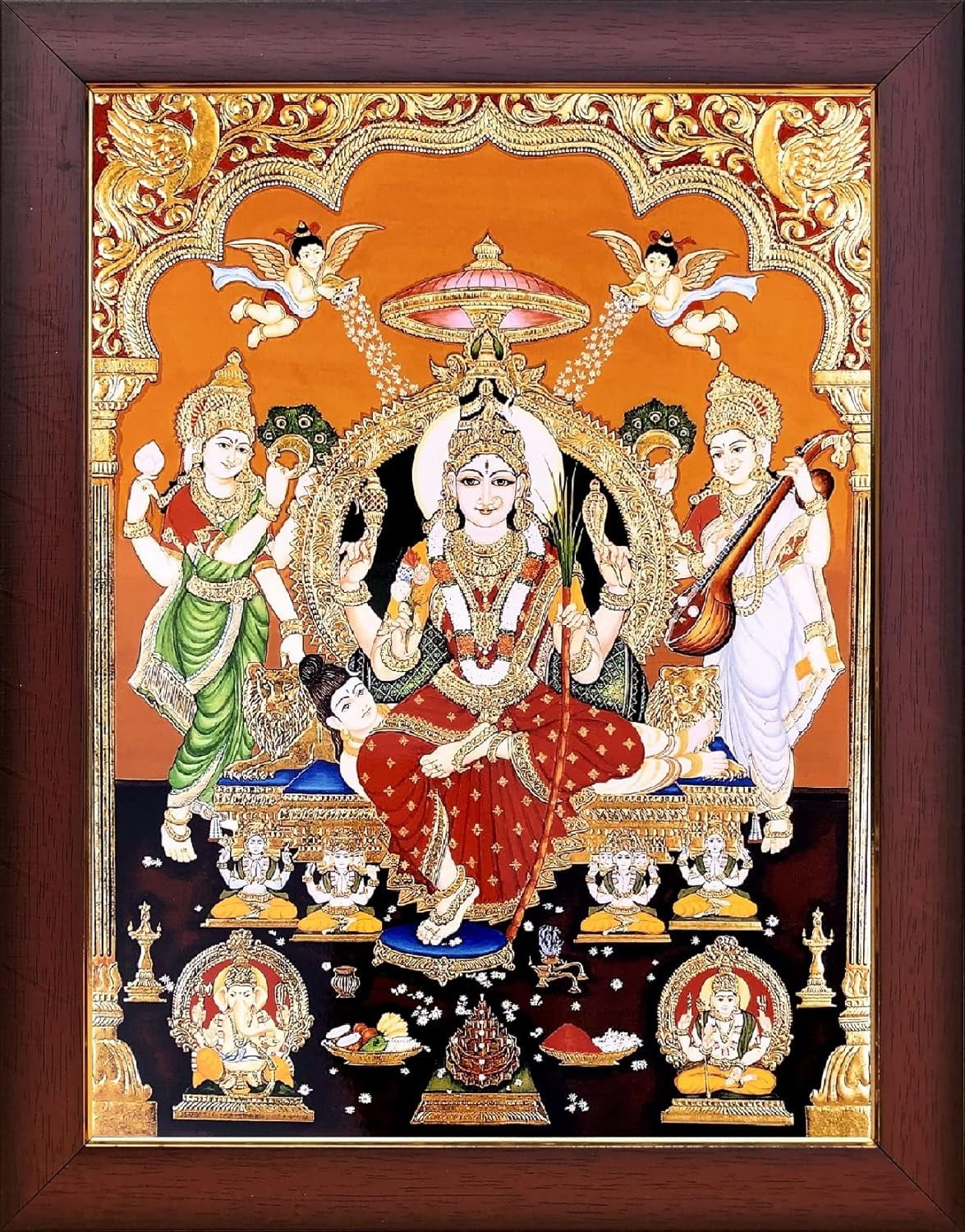 Garuda Photos Goddess Sri Rajarajeshwari Lalitha Tripura Sundari Mata ...