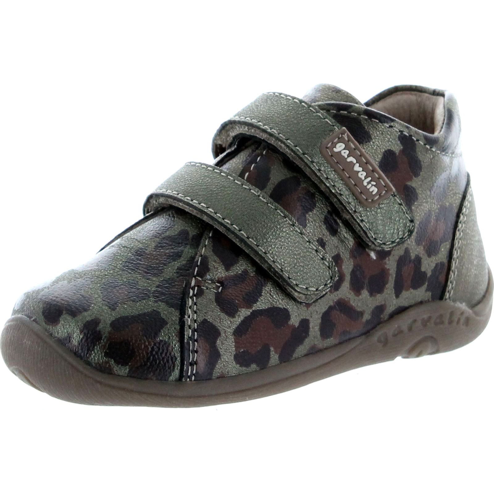Garvalin Girls Leopard Little Walker Fashion Booties - Walmart.com