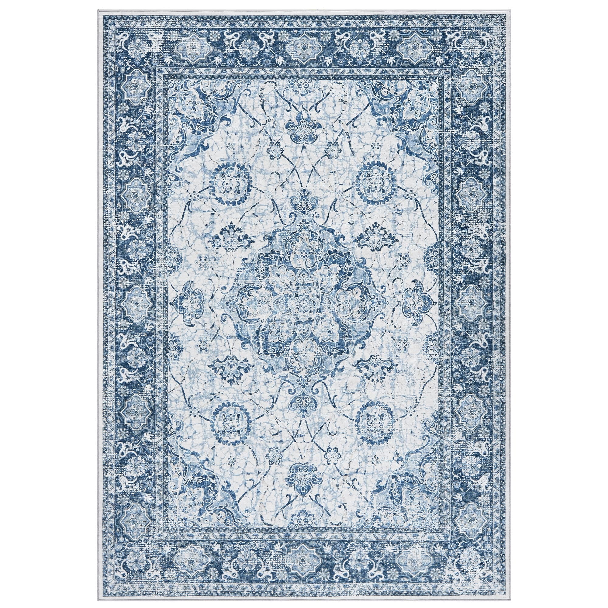 Garvee 10'X13' Soft Lamb Wool Texture Washable Foldable Printed Carpet ...