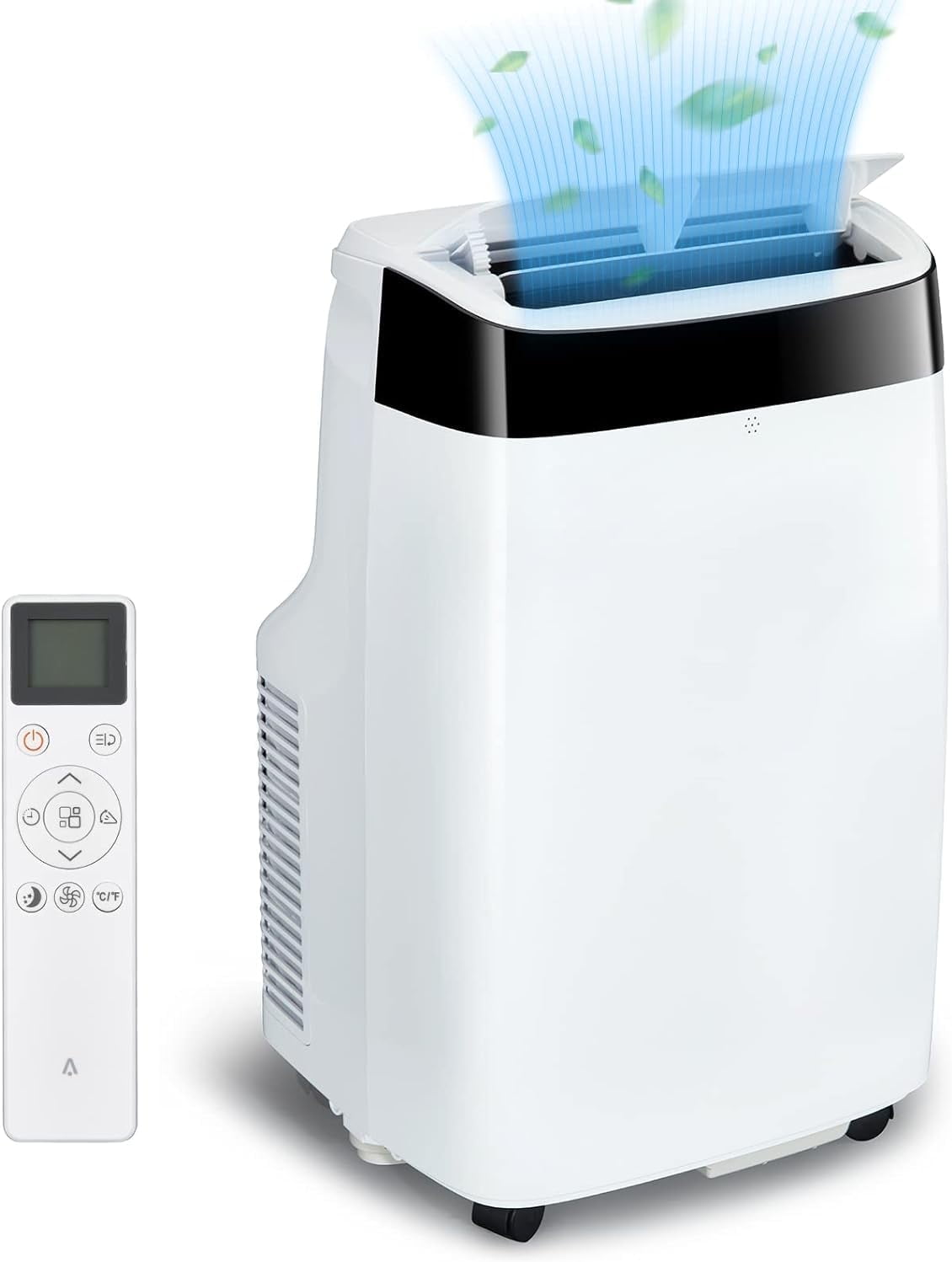 WhizMax 10000 BTU Portable AC, Cools 450 Sq. Ft, Multifunctional Unit ...