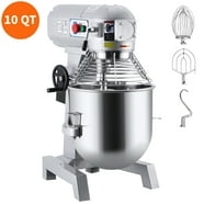 VEVOR Commercial Stand Mixer, 20Qt Stainless Steel Bowl, 1100W 2 in 1 Multifunctional Electric ...