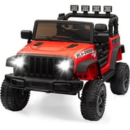 TOBBI-TOYS 12V Electric Cop Kids Ride-On Car with Remote, Siren, Lights ...