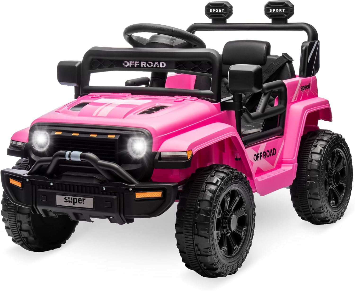 Garvee 12V Ride On Truck Car for Kids | Electric Vehicle with Parent ...