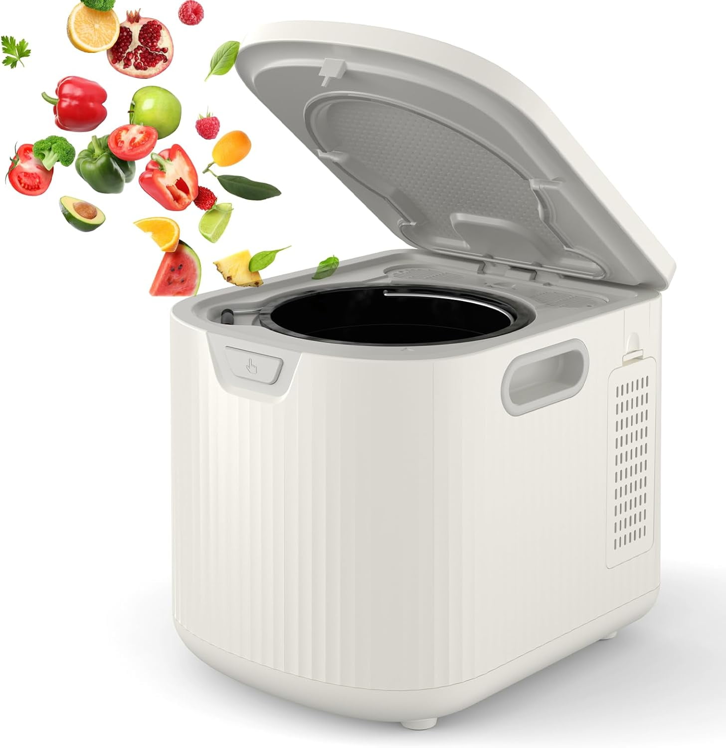 Garvee 2.5L Smart Electric Kitchen Composter with LED Display, 3 Modes ...