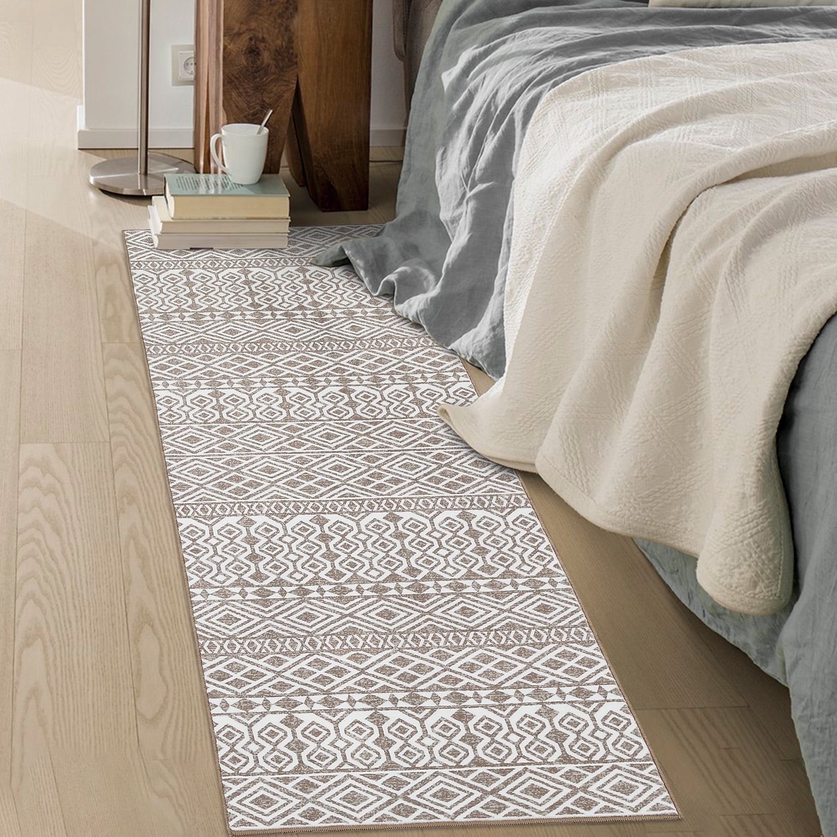 Garvee 2'x8' Runner Rug Moroccan Boho Rug Runner Modern Farmhouse ...