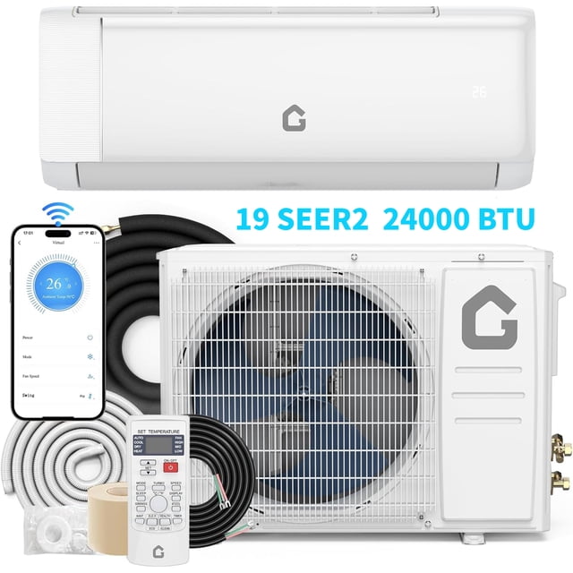 Garvee 24000 BTU Mini Split - Room ACs for HVAC suppliers - Walmart ...