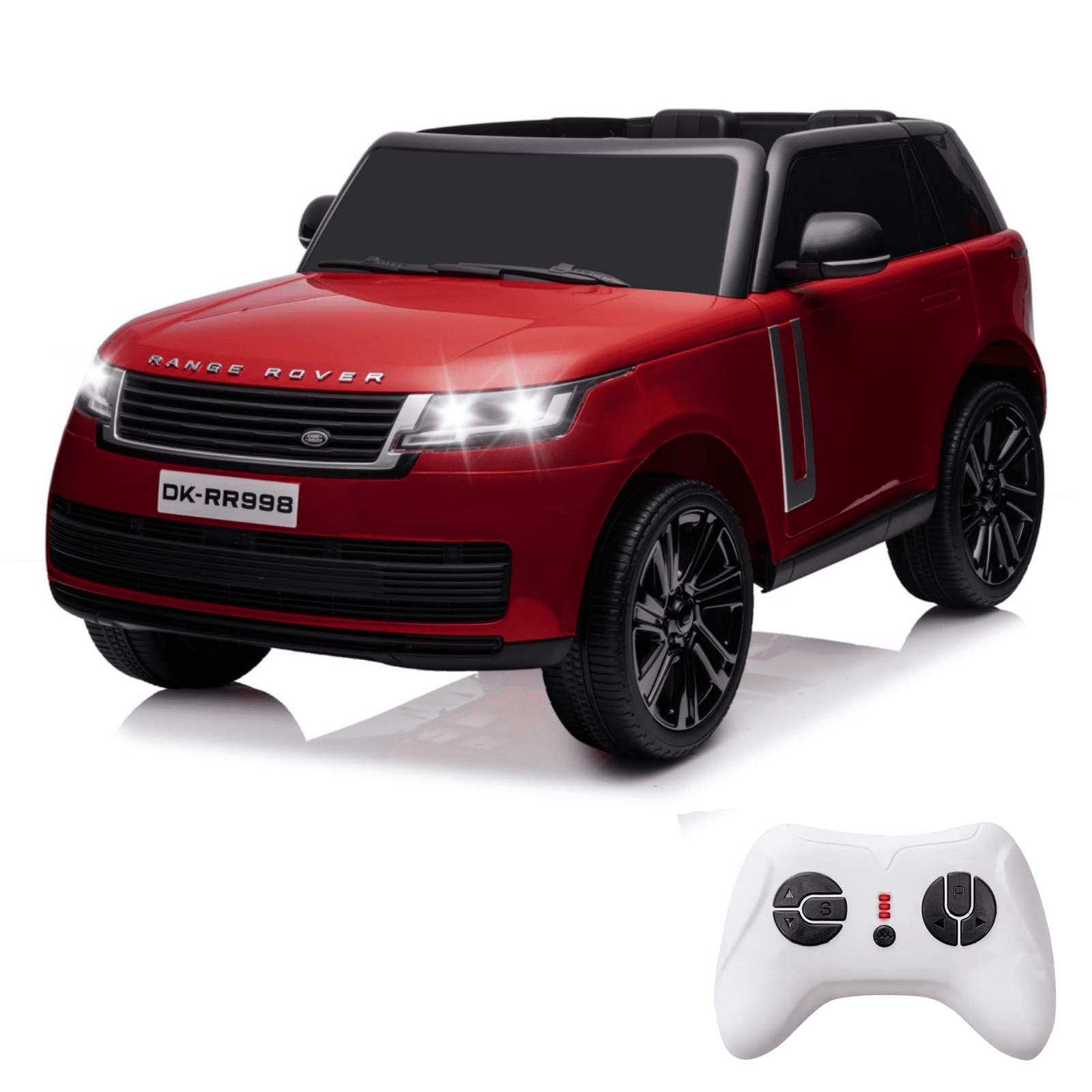 Garvee 24V 2-Seater Licensed Land Rover Ride-On Car Toy with Parental ...