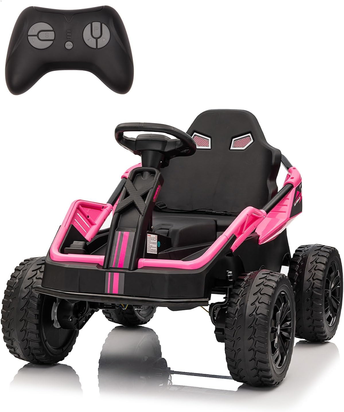 Garvee 24V Kids Electric Vehicle with Parental Controls – 6MPH 200W 4x4 ...