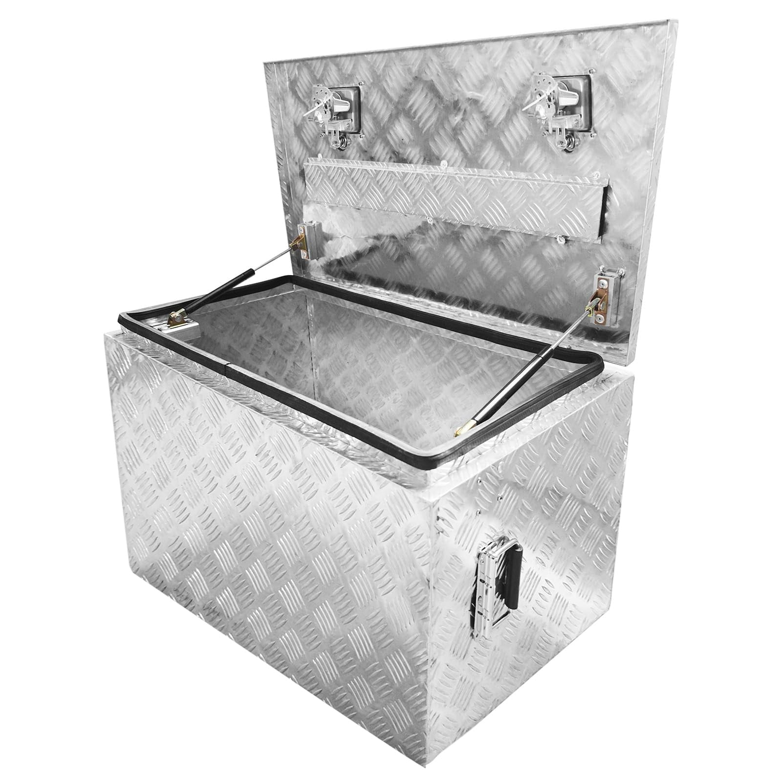 Garvee 36-Inch Aluminum Tool Box - Heavy-Duty Square Storage Chest with ...