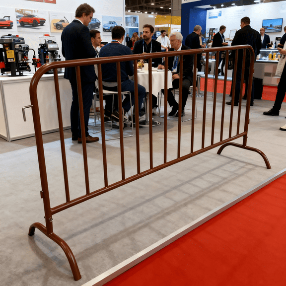 Expandable Barricade with Wheels 11.5 Feet Long Retractable Metal ...