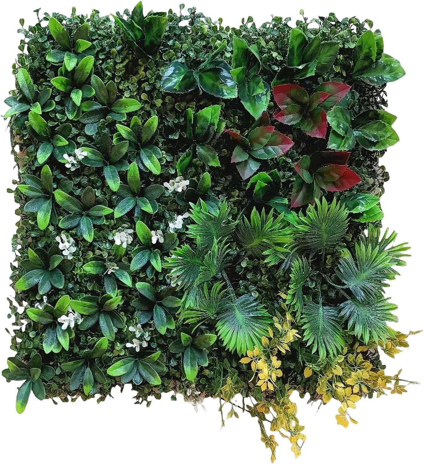 Garvee 6 Pcs Artificial Grass Wall Panels,20"x 20"Boxwood Wall Panels ...
