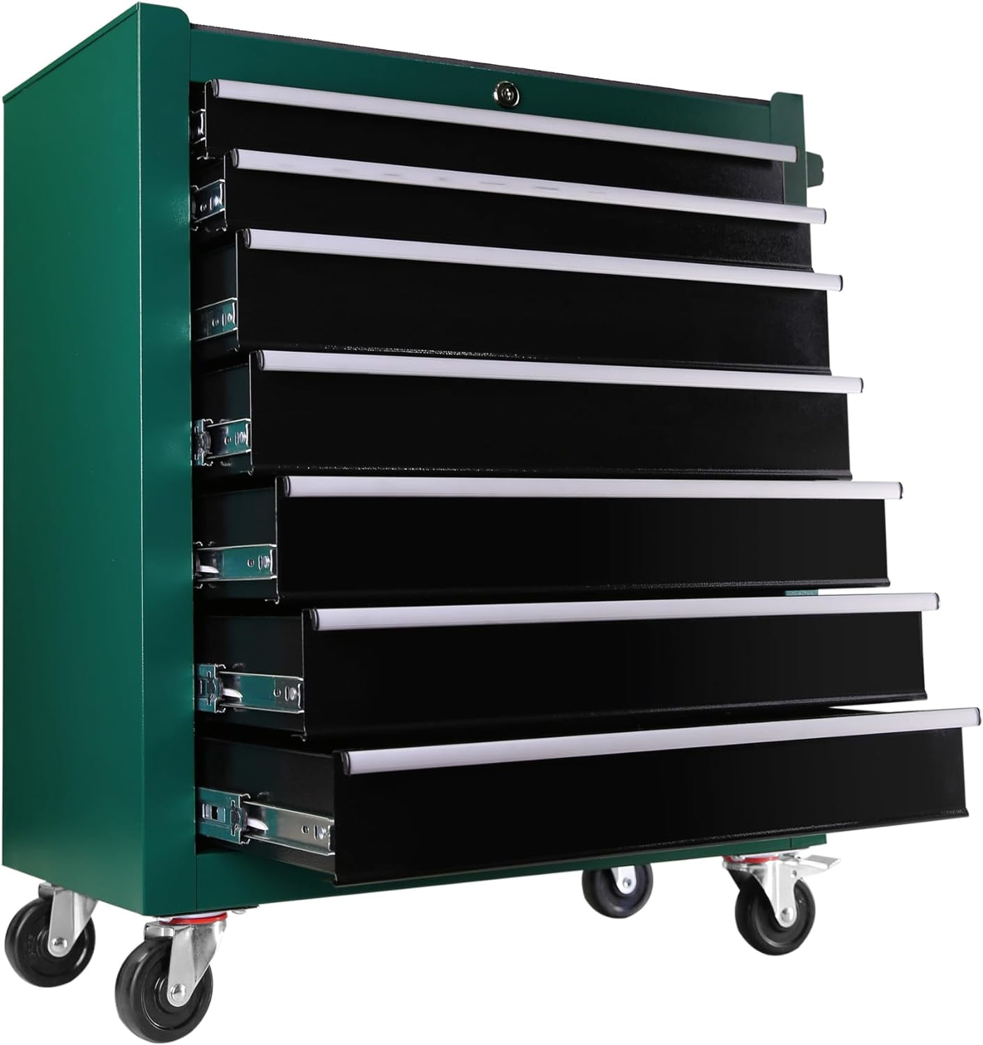 Garvee 7-Drawer Tool Chest, 2 in 1 Alloy Steel Rolling Tool Box ...