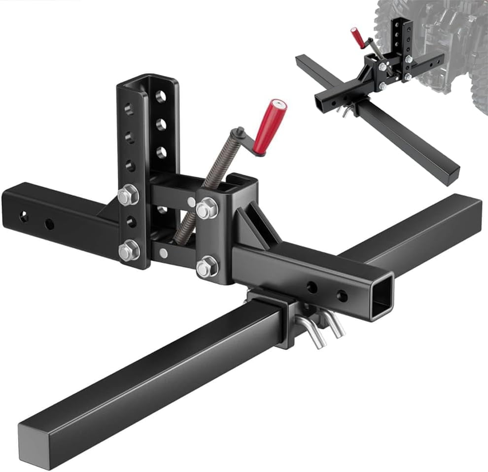 Garvee ATV/UTV Manual Implement Lift 1-Point Lift with 2 Inch Receiver ...