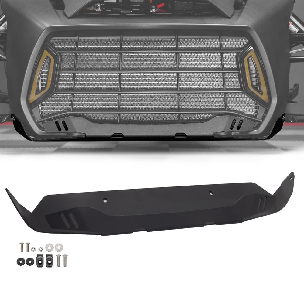 Garvee Aluminum Radiator Protector, Front Bumper Lip Lower Protector ...