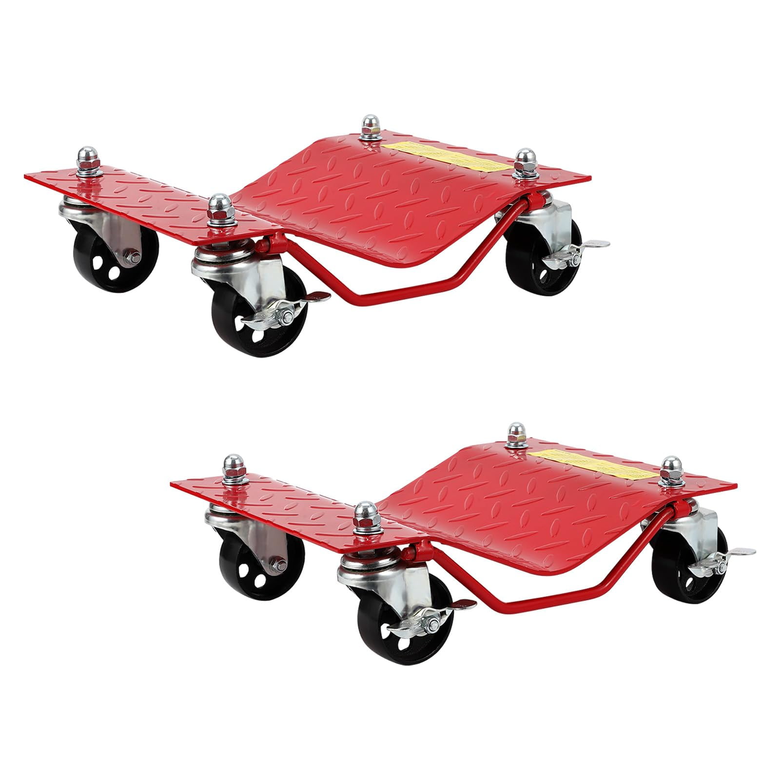 Garvee Car Dolly Set of 2-4000LB Capacity Heavy Duty Vehicle Wheel ...