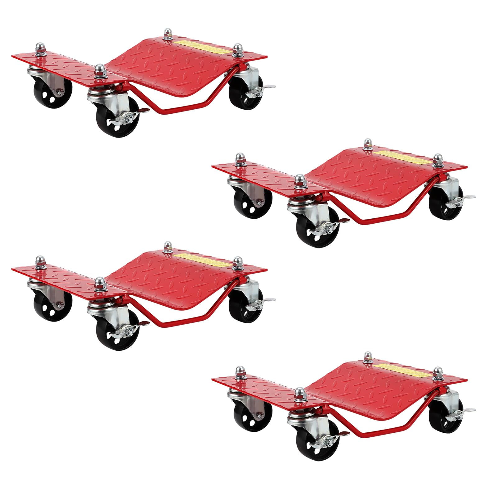 Garvee Car Dolly Set of 4-8000LB Capacity Heavy Duty Vehicle Wheel ...