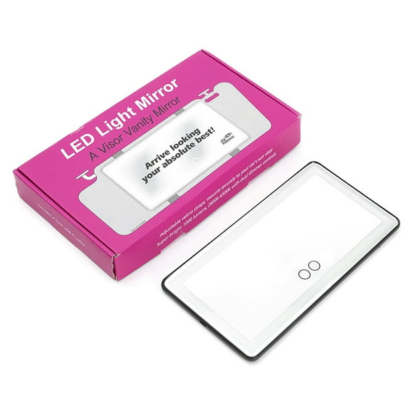 Car Vanity Mirrors with Led Lights for Vehicles Beauty Accessories