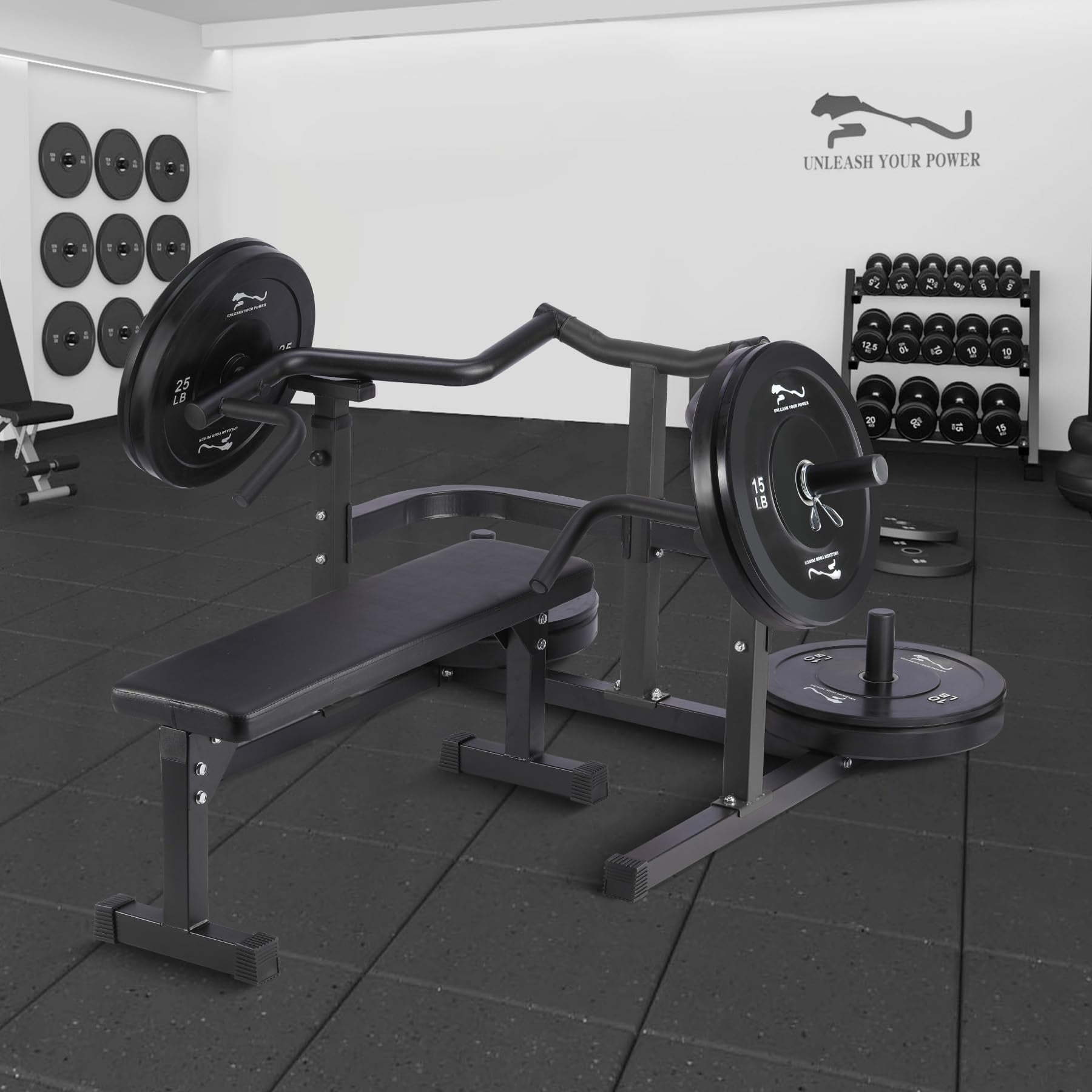 Garvee Chest Press Machine, Weight Bench Press Machine, Adjustable Flat ...