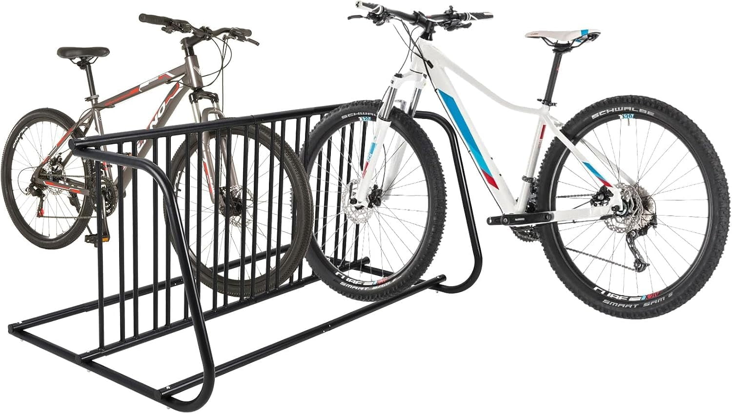 Garvee Commercial Grid Bike Rack - 61" Floor Bike Rack Bicycle Floor Parking Stand Floor Bike ...