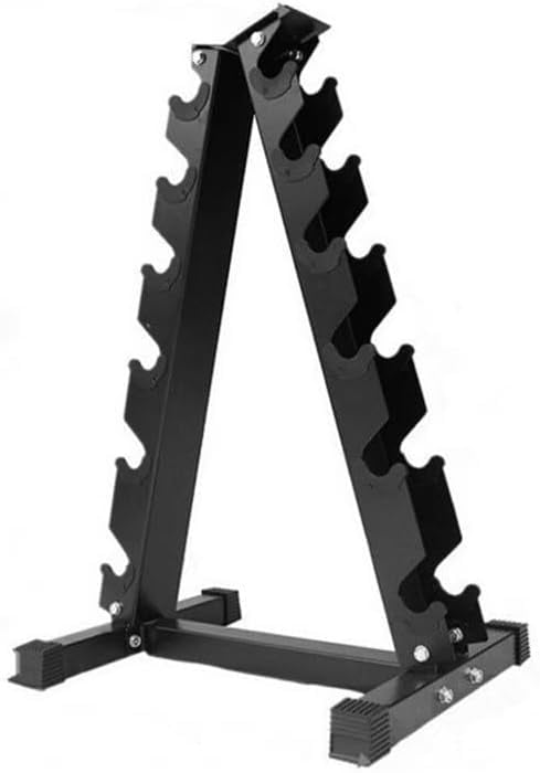 Garvee Dumbbell Rack Stand Only, A-Frame Sturdy Steel Weight Storage ...