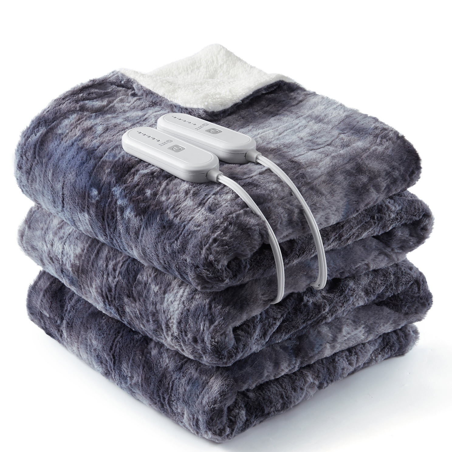 Garvee Electric Heated Blanket King Size with Dual Control, 5 Heating ...