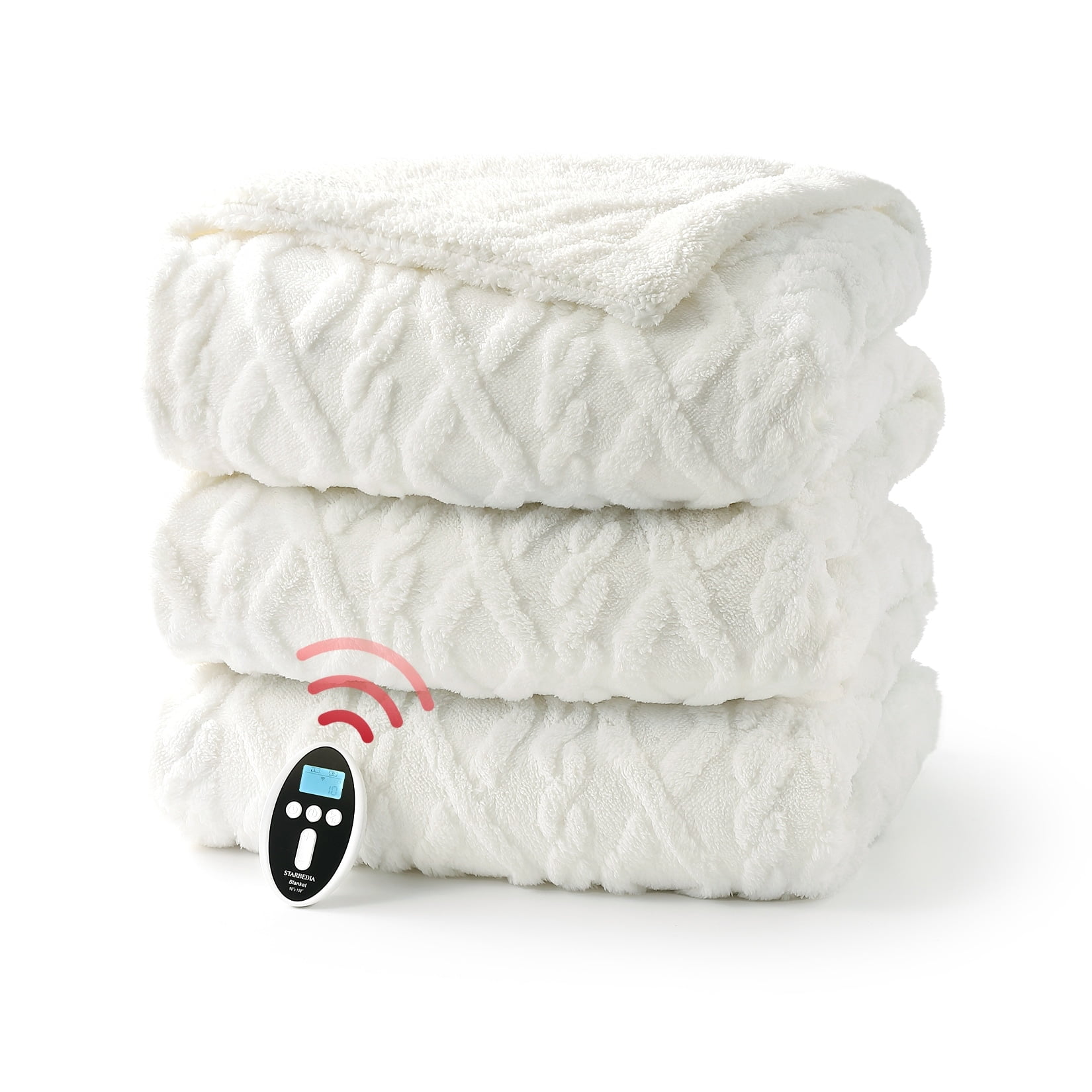 Garvee Electric Heated Throw Blanket with Auto-Off & 6 Heating Levels ...
