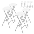 Garvee Folding Stool, 24 inch Tall Bar Stool with Safety Lock, 400lbs ...