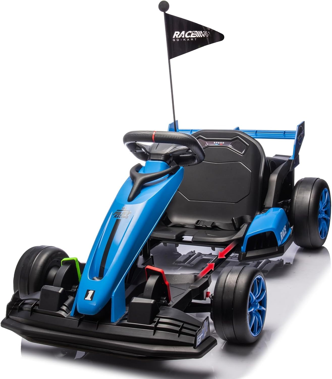 Garvee Go Kart Electric Ride On Car, 24V Kids Ride On Go Kart, Electric ...