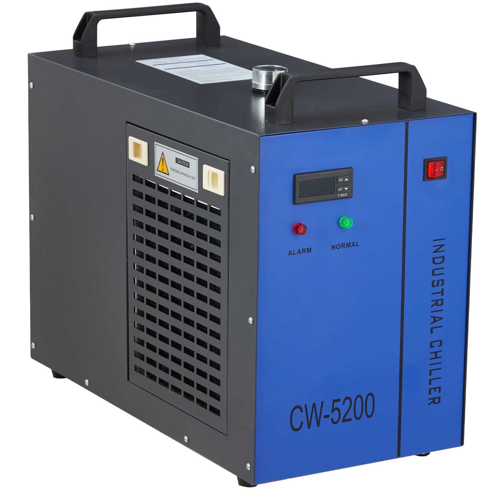 Garvee Industrial Water Chiller, CW-5200 Water Cooling System, 7L 0.9HP ...