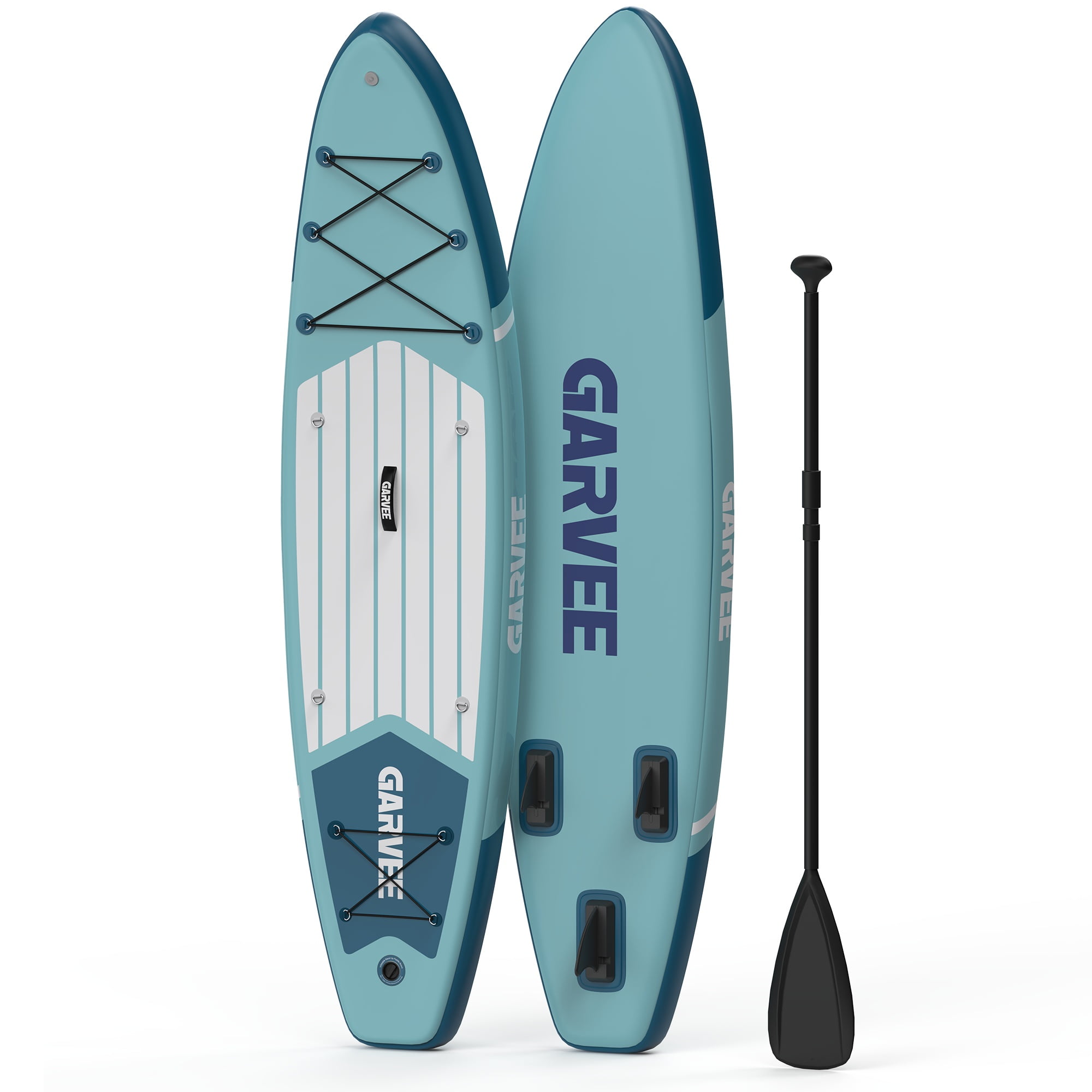 Garvee Inflatable Stand-up Paddle Board, 11' x 34'' x 6'', with Camera ...