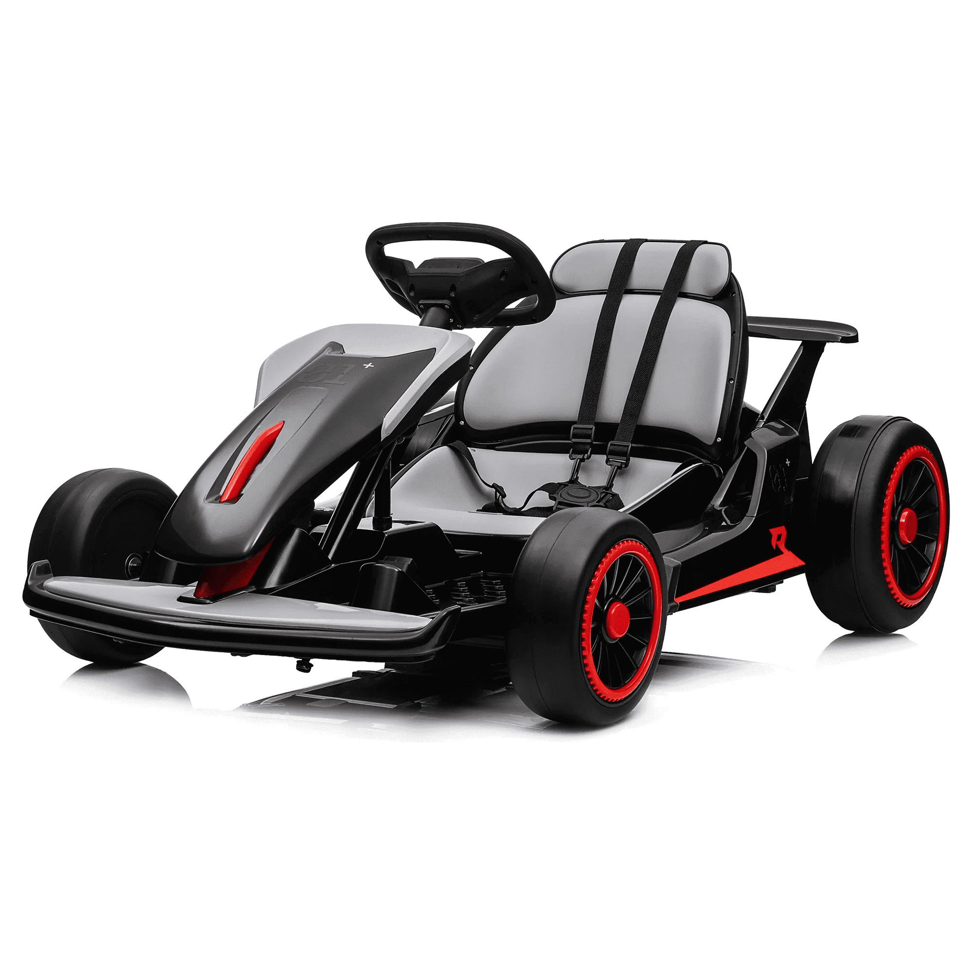GARVEE Kids Drift Go-Kart, 24V 7AH Battery, 2*150W Motors, Ride On Toy ...